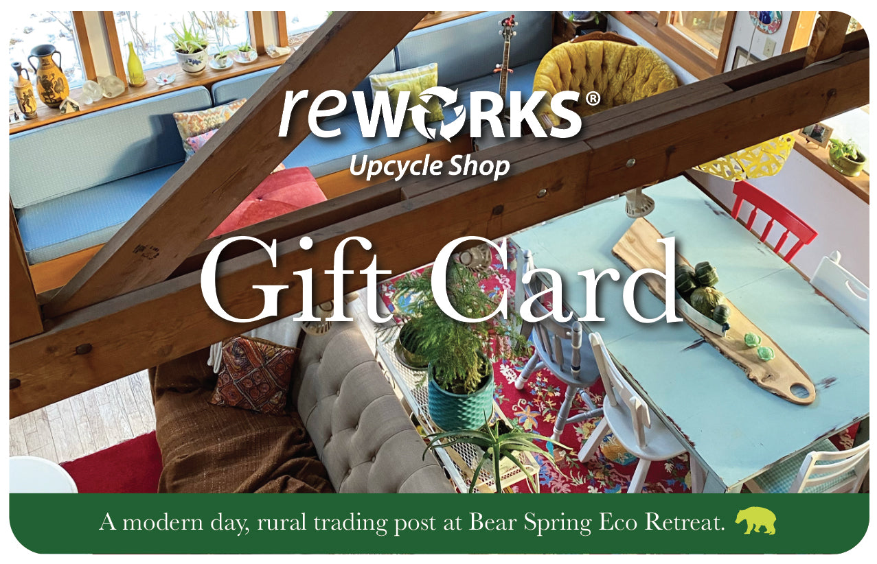 Reworks Upcycle Shop Gift Card – Trading Post at Bear Spring